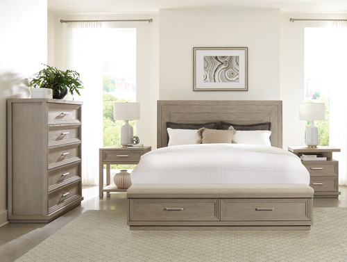 Cascade 5 Piece Storage Bench Bedroom Set | Murphy's Furniture