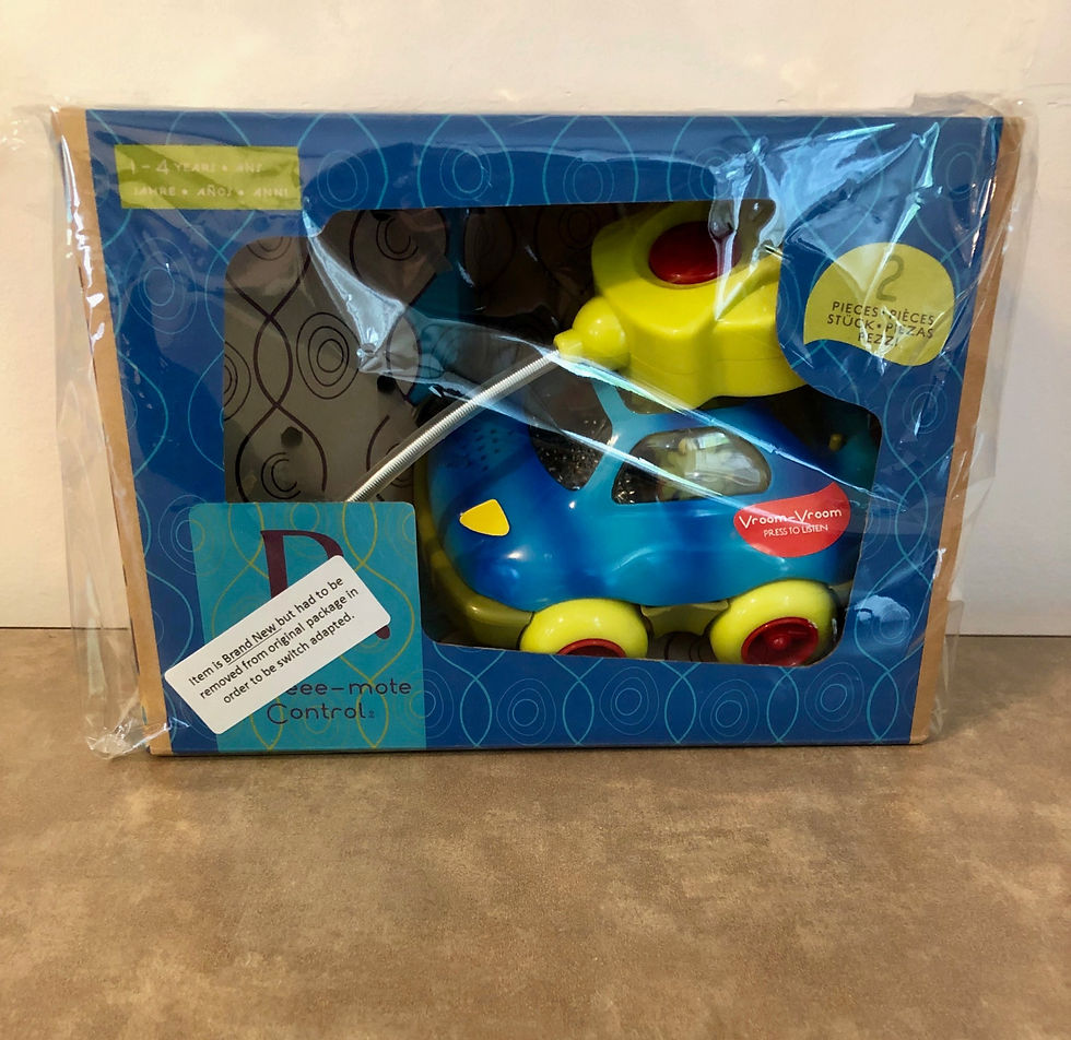 Switch-Adapted Toy Car | NHTLN