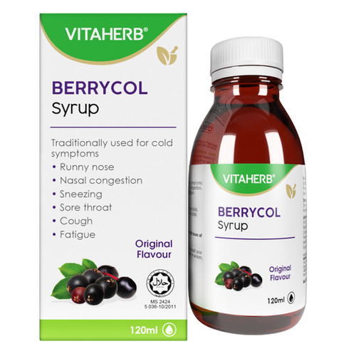 VITAHERB BERRYCOL SYRUP (ORIGINAL FLAVOUR) | WINWA MEDICAL