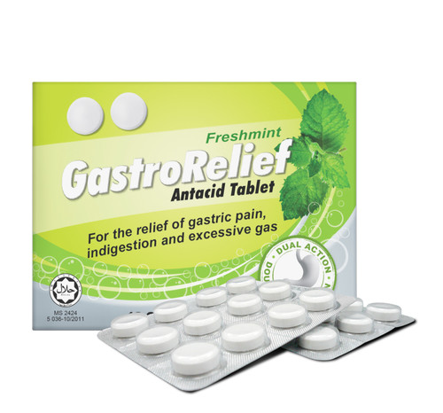 GASTRORELIEF ANTACID TABLET (FRESHMINT) | WINWA MEDICAL