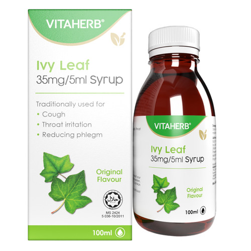 VITAHERB IVY LEAF 35MG/5ML SYRUP (ORIGINAL) | WINWA MEDICAL