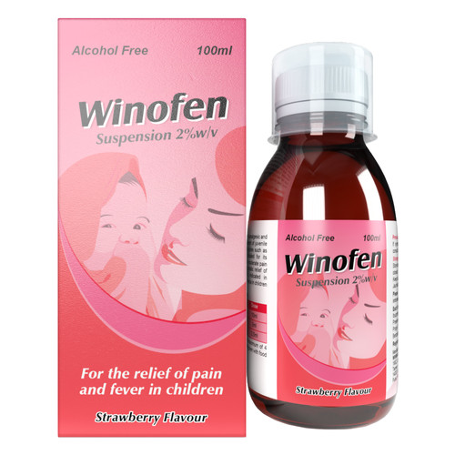 WINOFEN SUSPENSION 2%W/V (STRAWBERRY) | WINWA MEDICAL