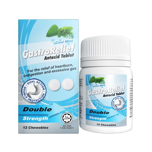 GASTRORELIEF ANTACID TABLET (DOUBLE STRENGTH) | WINWA MEDICAL