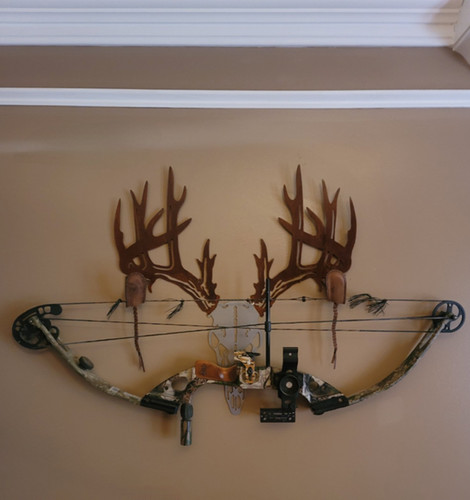 Rustic Crossbow Hanger | H&R Farms