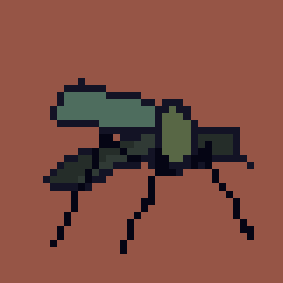 Mosquito Pixel Art