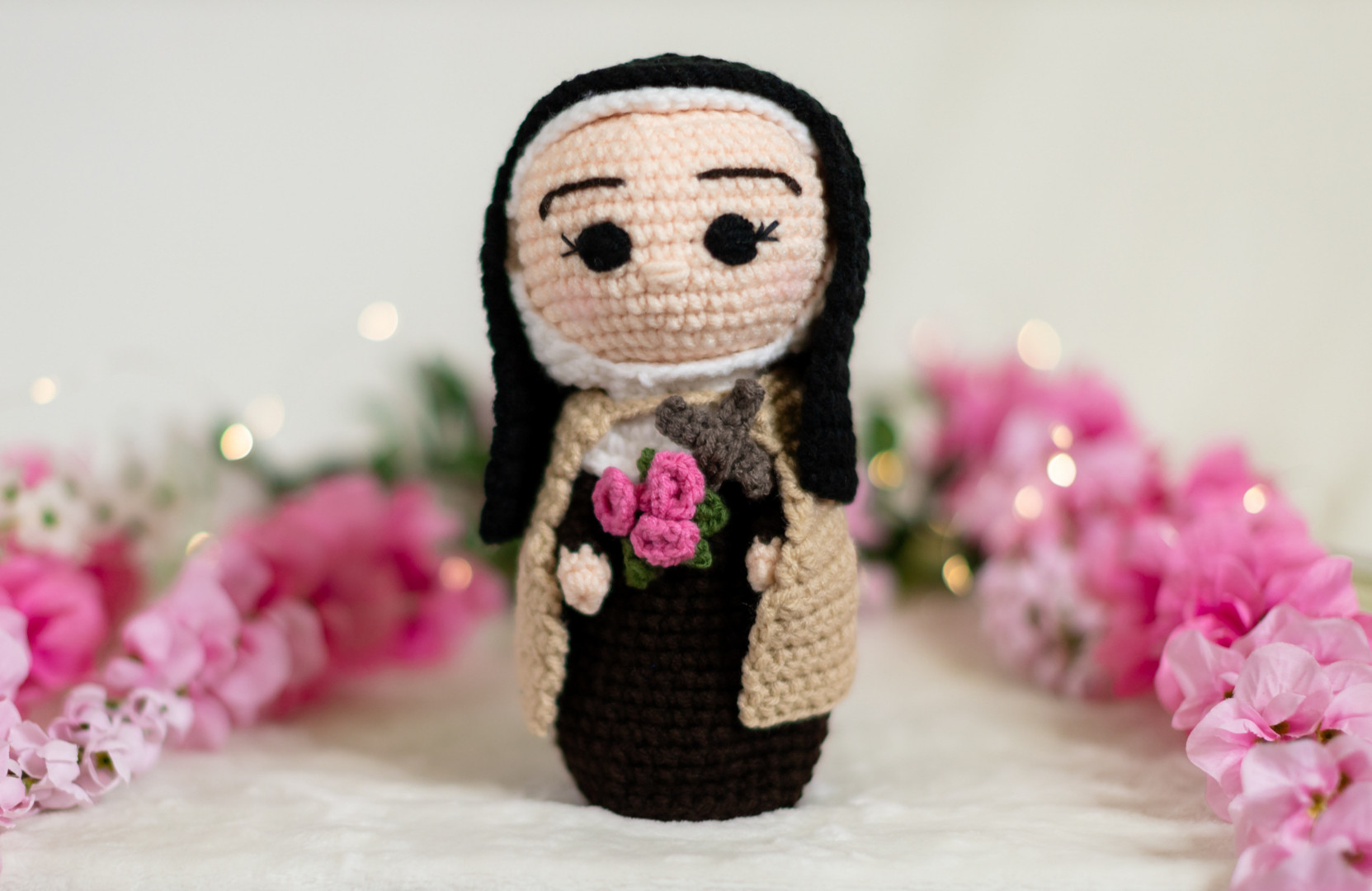 Two Hearts Designs Crochet | Handmade saint crochet dolls