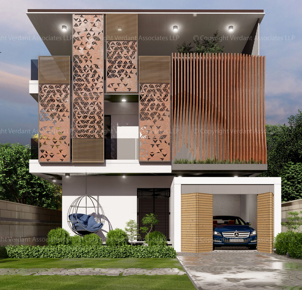Renovation of old existing structure to contemporary design at Ranchi