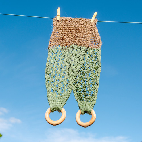 Back Scrubber knitting pattern | Needlework Atelier