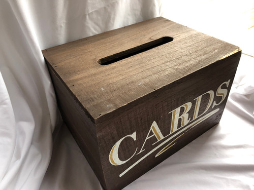 Wooden Cards Box | Piney Grove Ranch