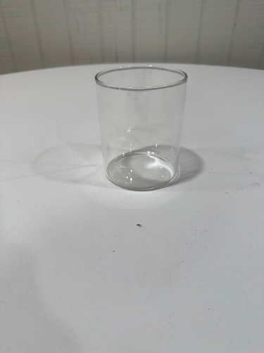 Small glass cylinder vases, 4” | Piney Grove Ranch