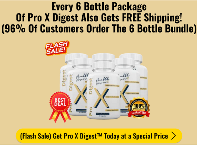 Pro X Digest Review: Is It A Natural Way To Improve Digestion?