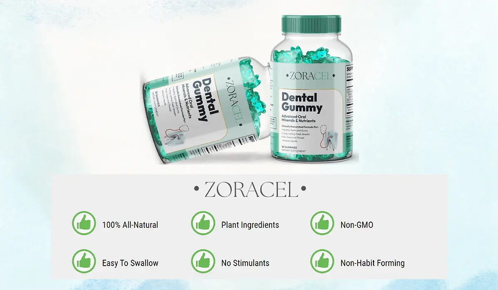 Zoracel Dental Gummy Review: Is It Worth Trying for Improved Oral Health?