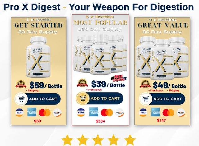 Pro X Digest Review: Is It A Natural Way To Improve Digestion?