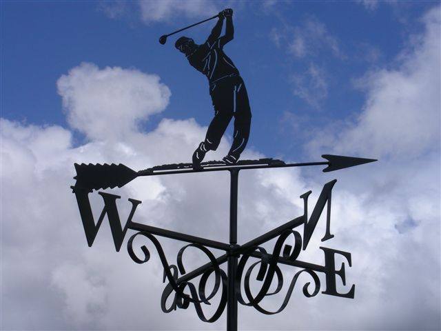The Golfer | Weathervanes