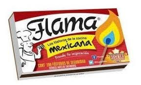 Cerillos Flama 115 c/5 chico | La nueva Alpina