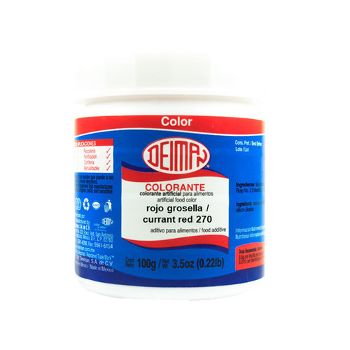 Color Rojo Grosella 100 gr Deiman 270 | La nueva Alpina