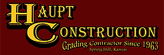 Haupt Construction | Excavation Experts of Kansas City