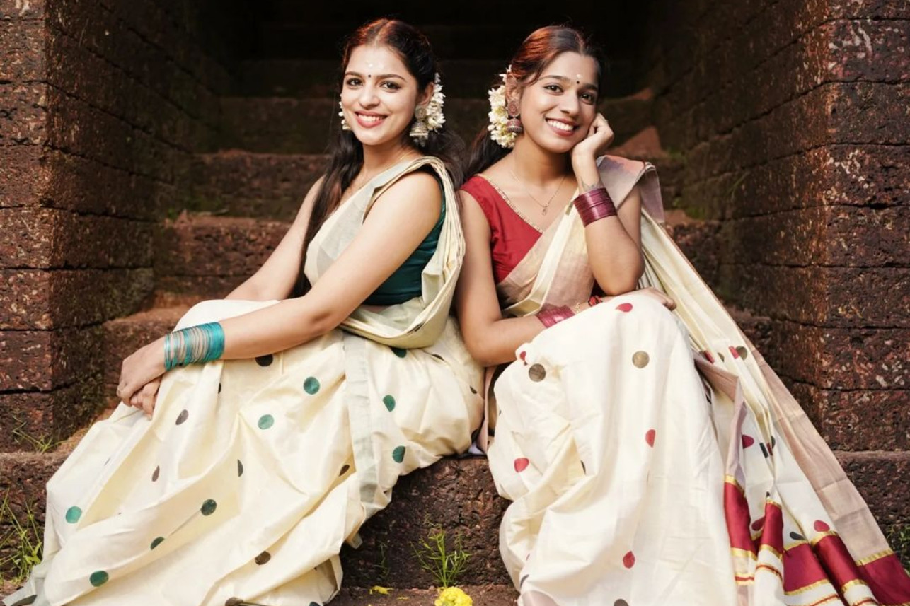 How to Drape a Setmundu in Kerala Style: Step-by-Step Guide with DB ...