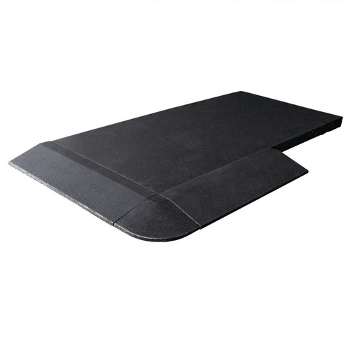 High Density EPDM Rubber Gym Mat Skirting Connector Crossfit Flooring ...