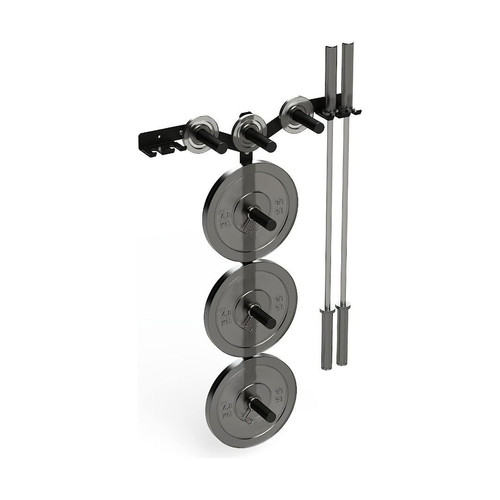 MMB Glaros Wall Mounted Weight Plate Barbell Rack | moamoaboa