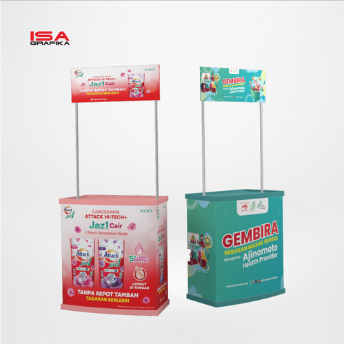 Cetak Event Desk | ISA Grafika