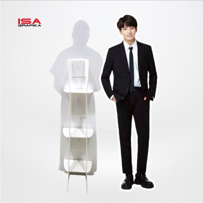 Cetak Standee Custom Real Size | ISA Grafika
