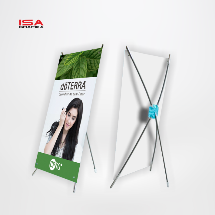 Cetak Mini X Banner | ISA Grafika