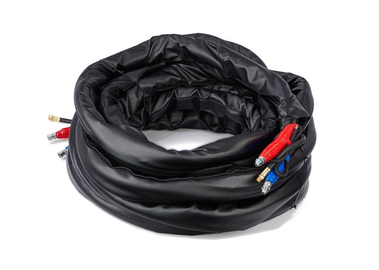 50 ft (15 m) Low Pressure Heated Hose with Thermocouple Xtreme-Wrap ...