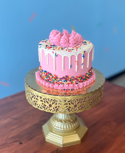 Sprinkle Drip Cake | Holston's Baking Co.