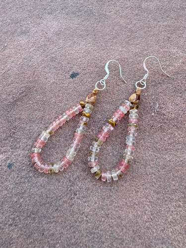 Cherry Fire Quartz and Cedar Mid Size | Callie Bennett Site