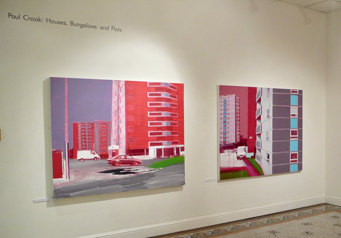 EXHIBITION INSTALLATIONS | Paul Crook Paintings