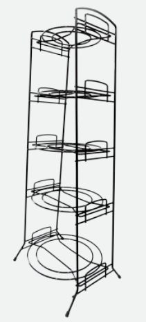 Delfinware Designer Black Saucepan Stand | Delfinware-Direct