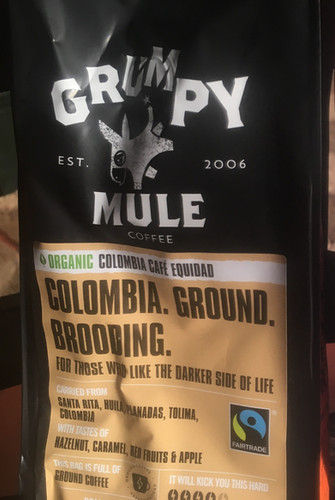 Coffee, organic Grumpy Mule, Columbia | Eden Organic