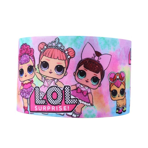 3" LOL Surprise Doll Grosgrain ribbon for hair bows 5 Yards | Ribbon Trends