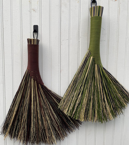 Standard Broomcorn Turkey Whisk Broom - Full-Wrap-Dyed Hurl | Just ...