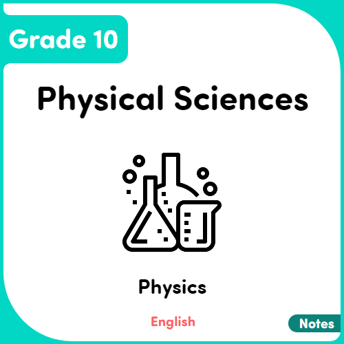 Gr 10 Physical Sciences: Physics [English] | Testpapers