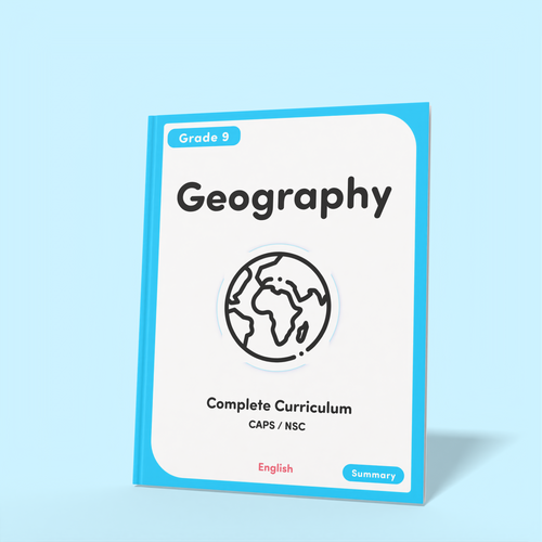 Gr 9 Geography [English] | Testpapers