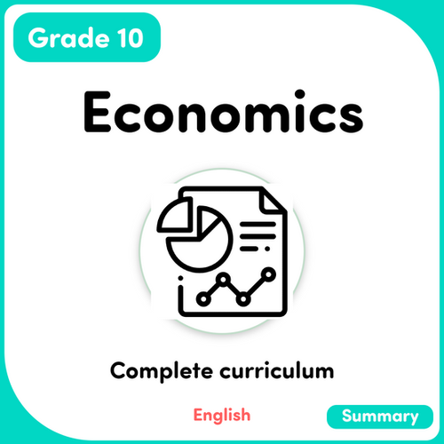 Gr 10 Economics [English] | Testpapers