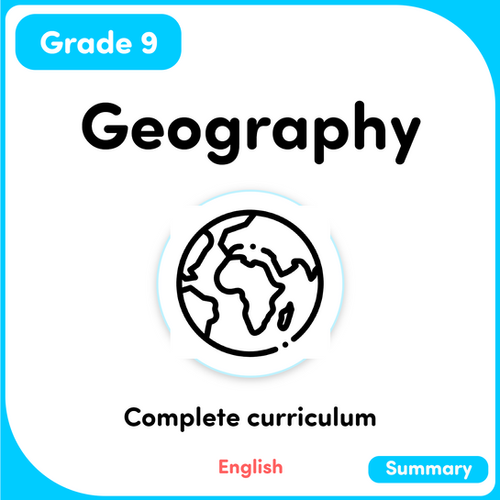 Gr 9 Geography [English] | Testpapers