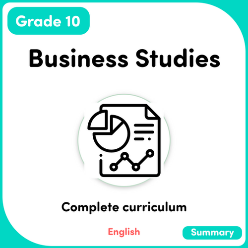 Gr 10 Business Studies [English] | Testpapers