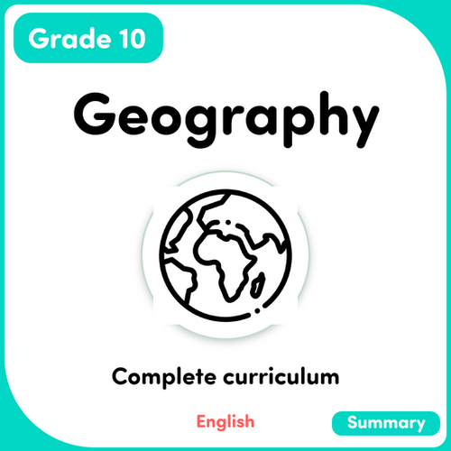 Gr 10 Geography [English] | Testpapers