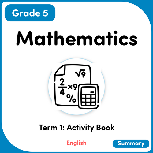 Gr 5 Mathematics T1 [English] | Testpapers