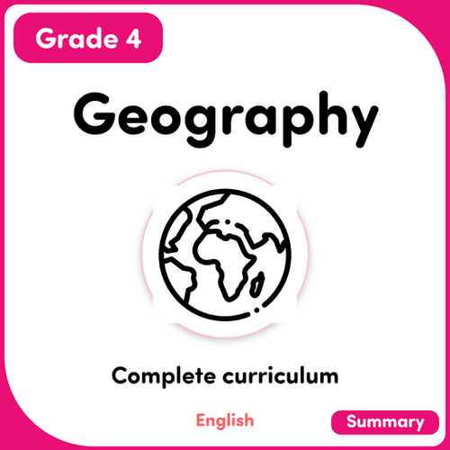 Gr 4 Geography [English] | Testpapers