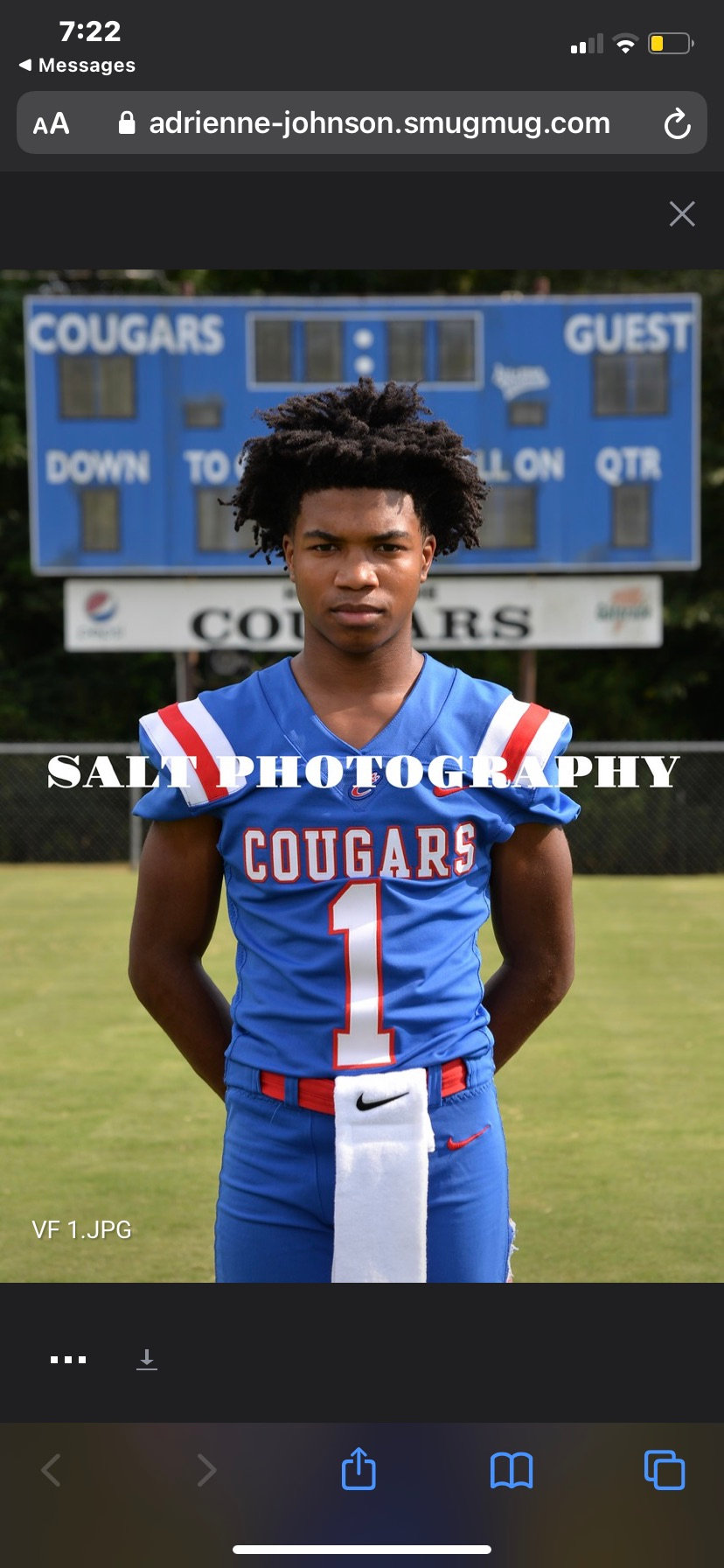 Kameron Christian Player Card | Football | The Athletic Academy