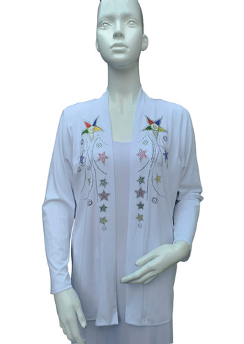 White OES Jacket | Eastern-Star