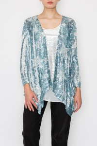 Faded Stars Sequin Jacket | Odeon By Kris