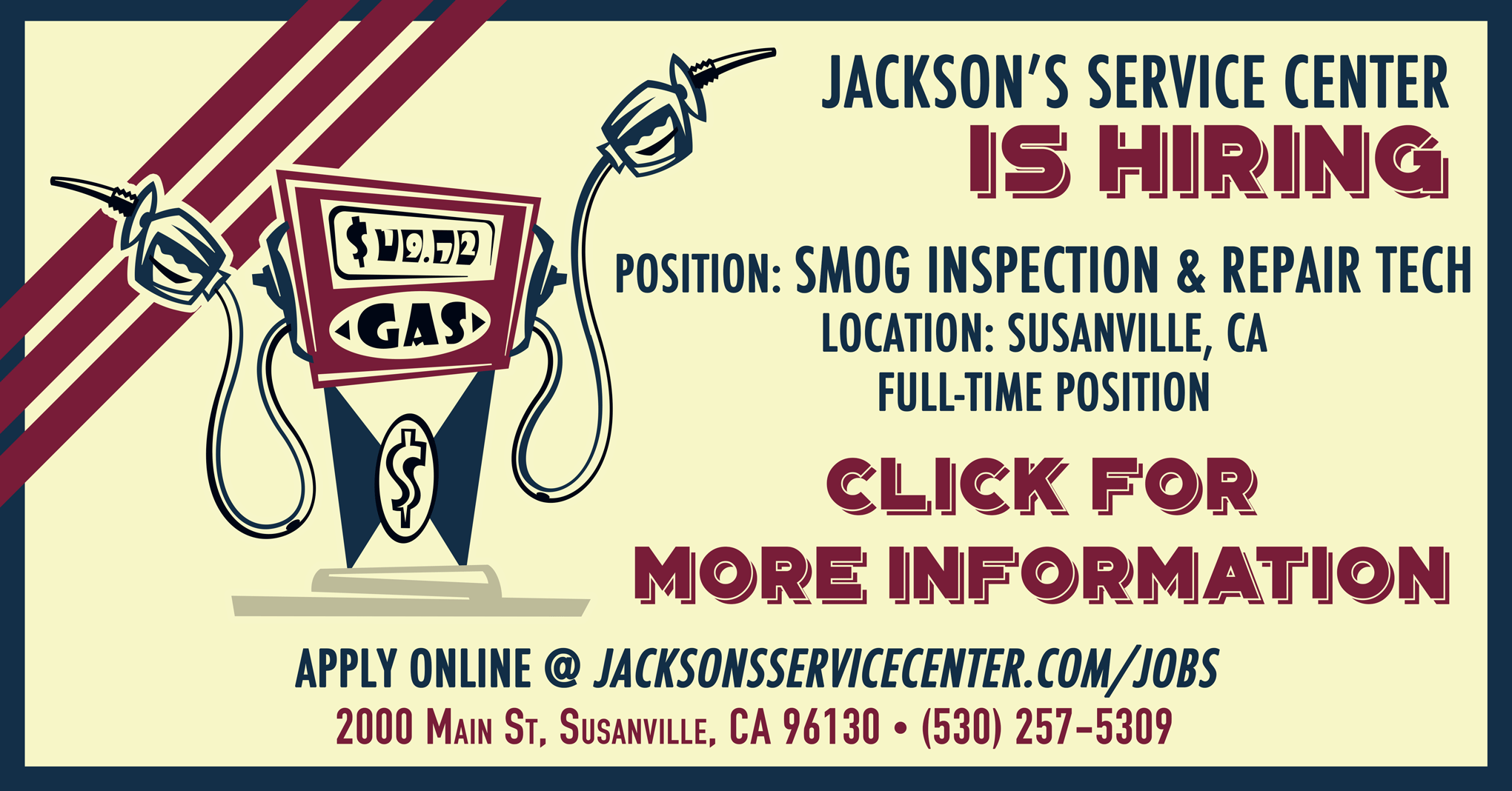 Jackson's Service Center | Jobs