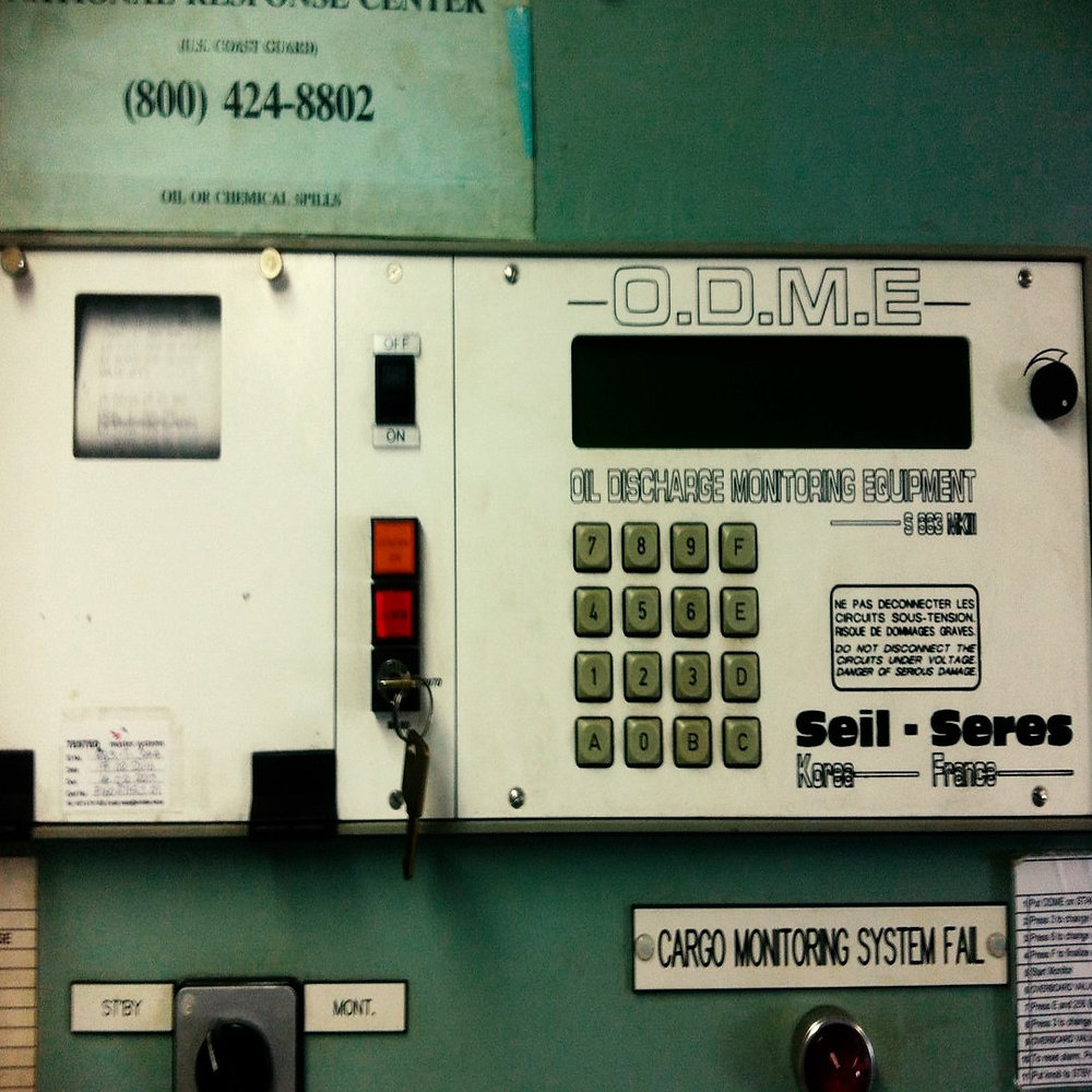 OIL DISCHARGE MONITORING AND CONTROL SYSTEM