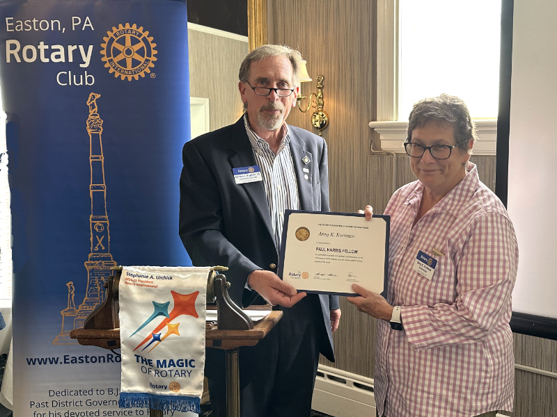 Amy Korman - Paul Harris Fellow