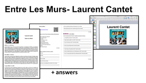 Entre Les Murs-Activities | Laprofdefrancais